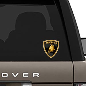 Lamborghini Main Logo Car Decal Sticker / Vinyl Decal 10 Sizes ...