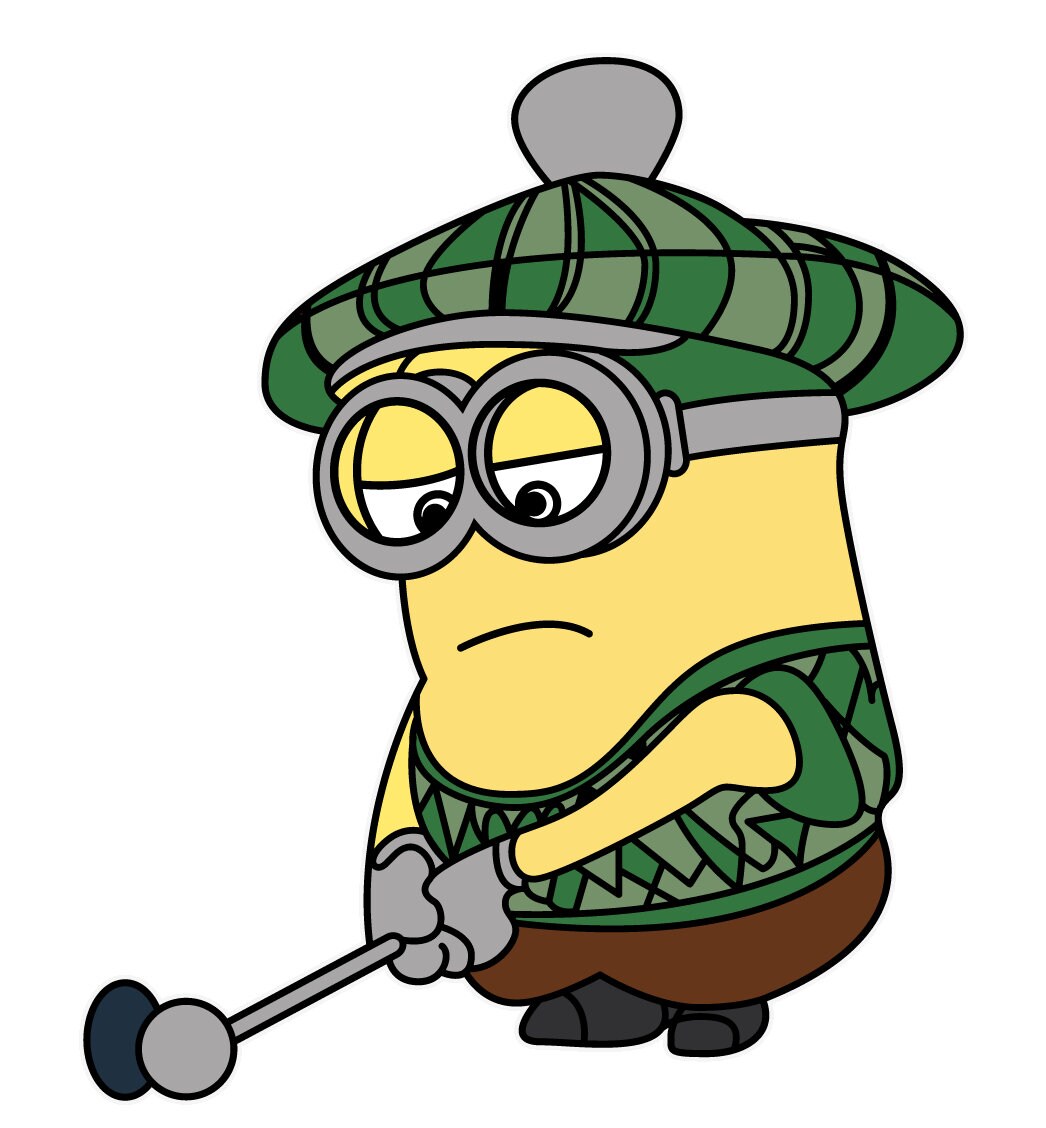 Minions Golf Logo Vinyl Decal / Sticker 10 Sizes!!! Free Shipping ...
