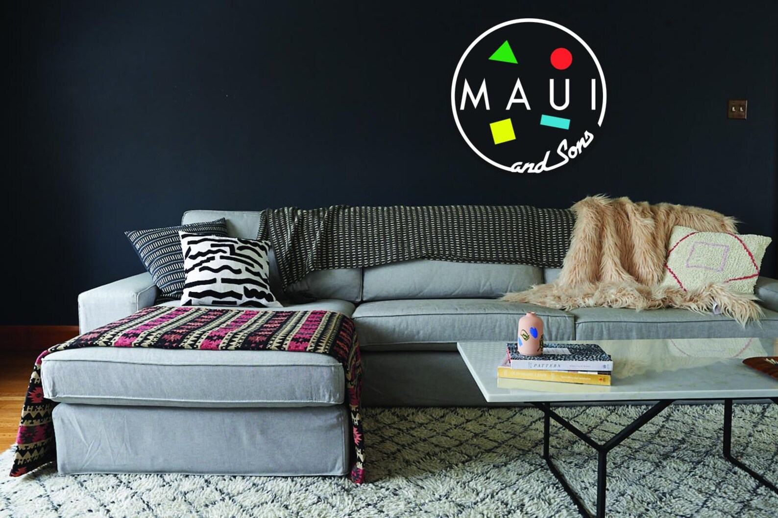Maui and Sons Main Logo Decal / Sticker 10 Sizes!!! FREE Shipping!! - Etsy