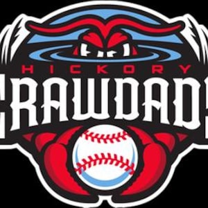 Hickory Crawdads Main Logo Car Decal Sticker / Vinyl Decal 10 Sizes ...