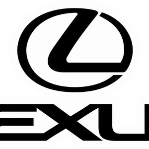 Lexus Automotive Combo Logo Vinyl Decal / Sticker 10 Sizes!! Free ...