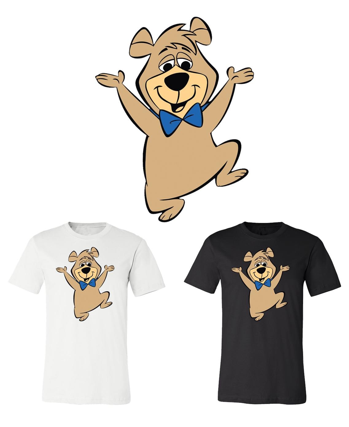Yogi Bear BOOBOO Boo Boo Happy Logo T Shirt Youth M - Adult 6XL Fast ...