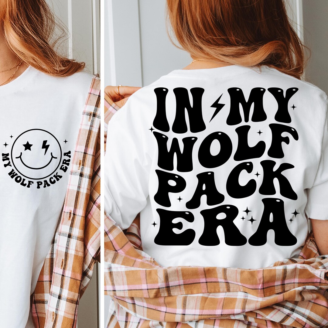 In My Wolf Pack Era Svg Png, Group of Friends Svg, Team Cohesion Shirt ...