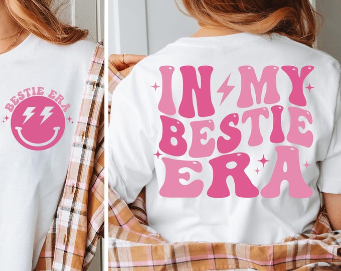 In Our Bestie Era Svg Png, Girls Best Friend PNG, Kids Besties Svg ...