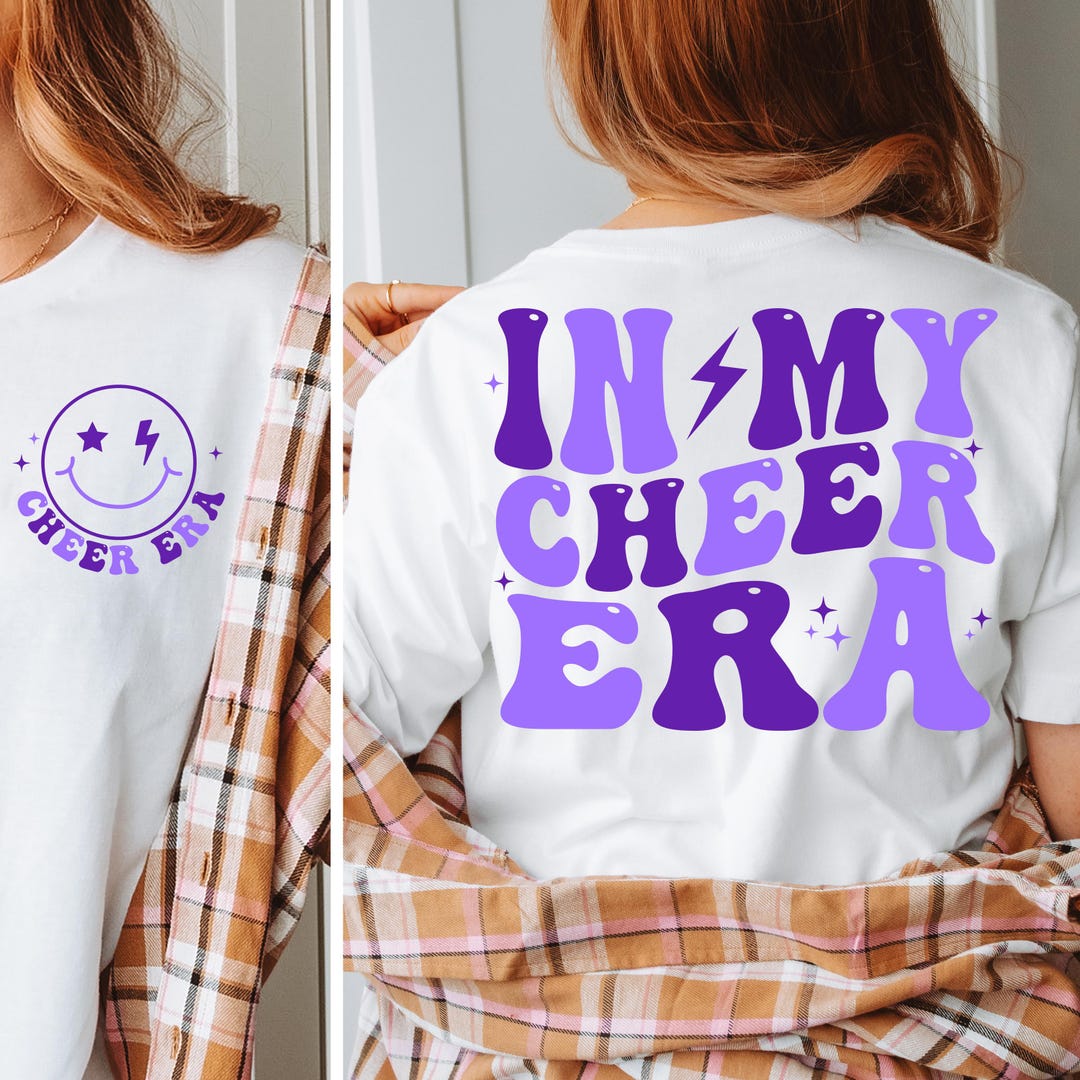 In My Cheer Era SVG PNG, Cheer Era SVG, Cheer Svg, in My Cheerleader ...