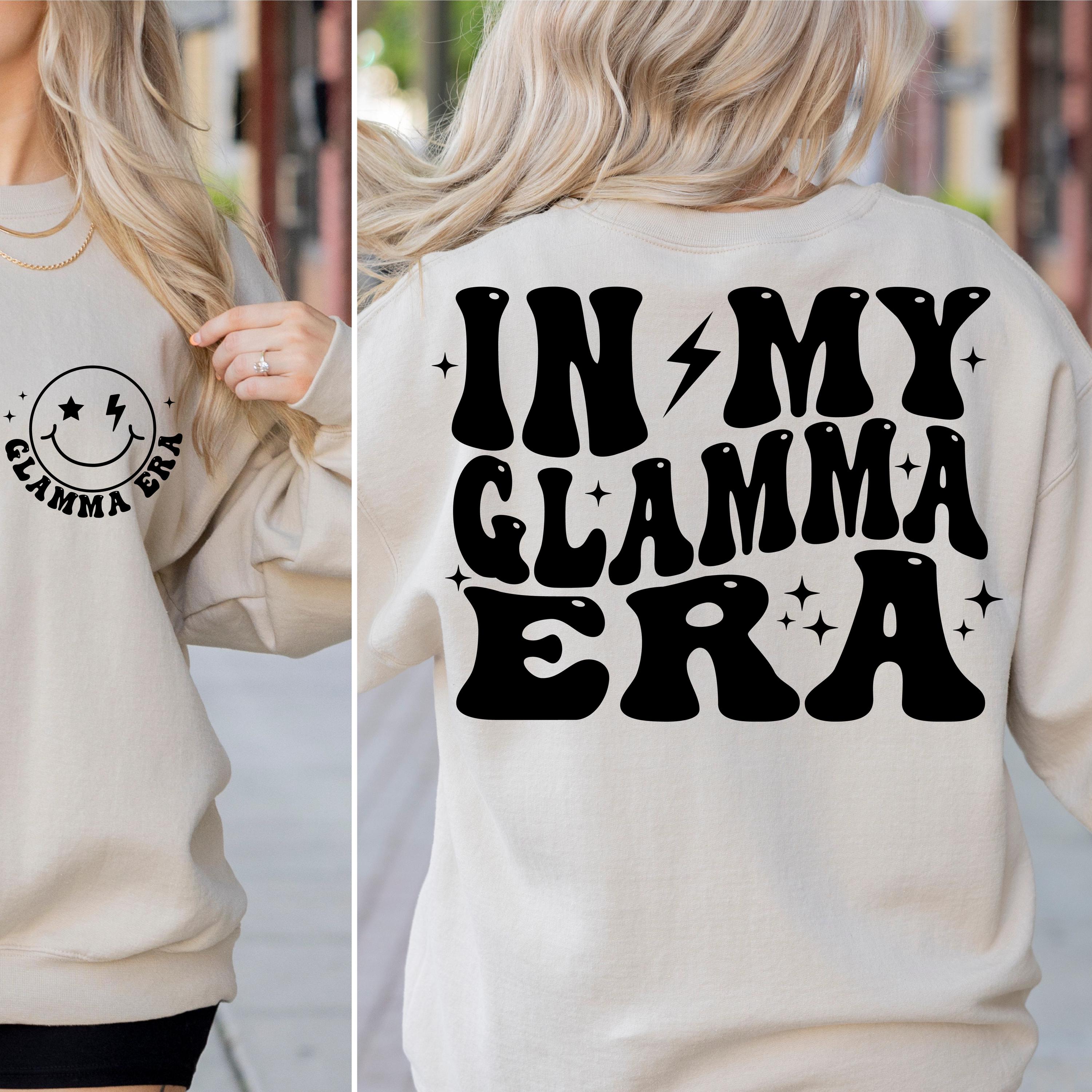 In My Glamma Era Svg Png, Glamma Svg, Glamorous Grandma Svg, Stylish ...