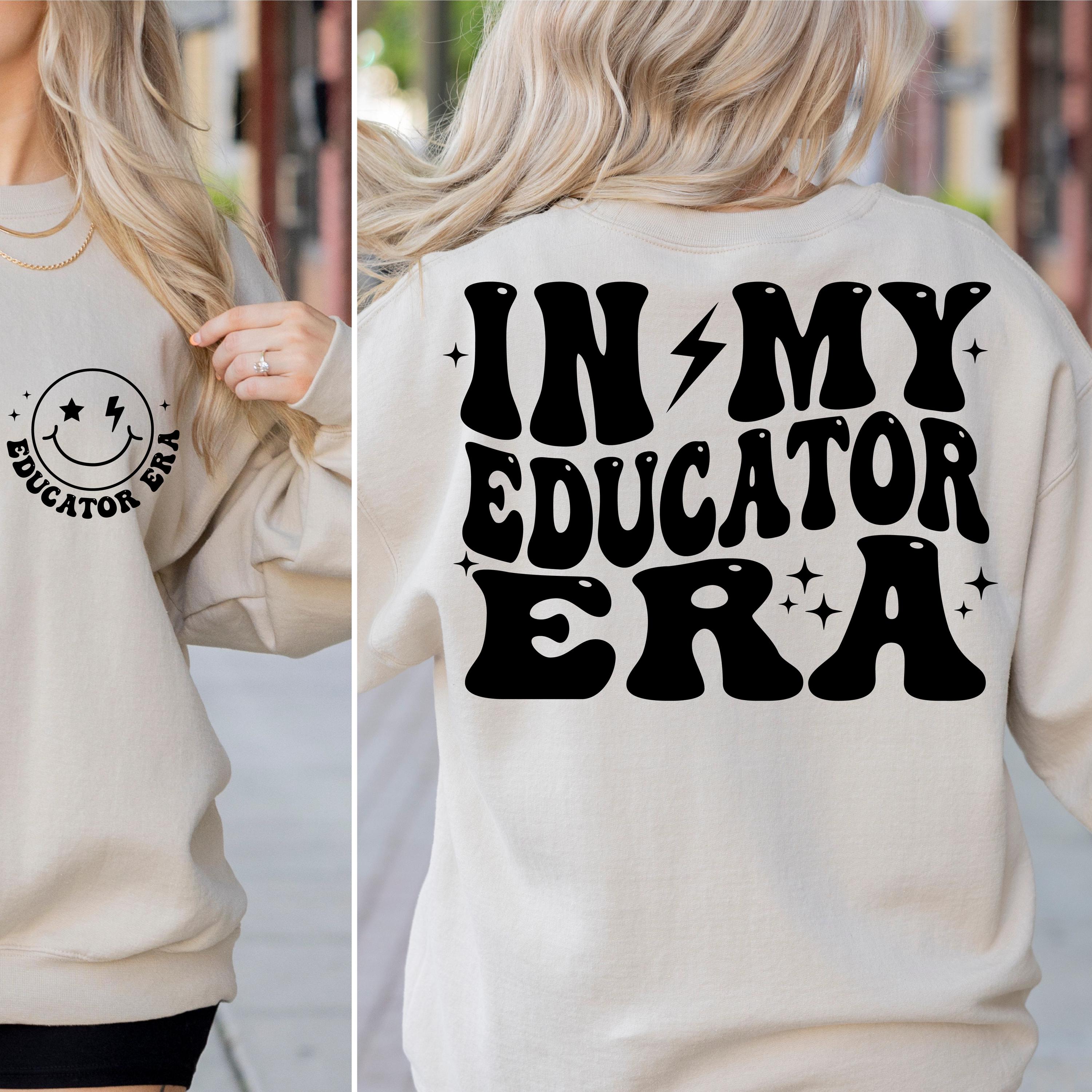 In My Educator Era Svg, Educator Png, Teacher Svg, Instructor Shirt Svg ...