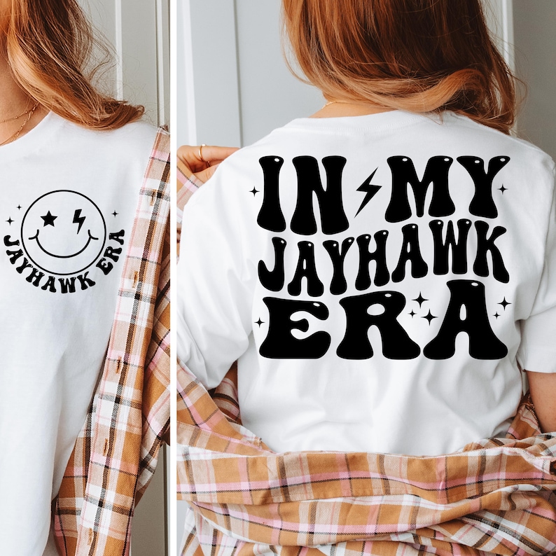 In My Jayhawk Era Svg Png, Jayhawk Svg, Kansas Fan Svg, School Sports ...