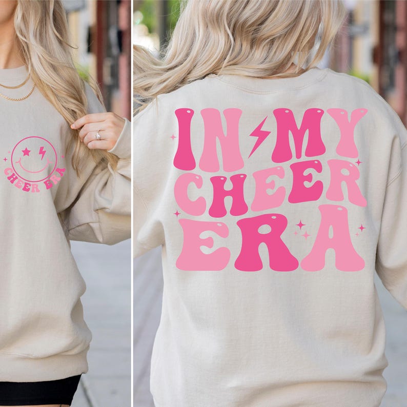 In My Cheer Era SVG PNG, Cheer Era SVG, Cheer Svg, in My Cheerleader ...