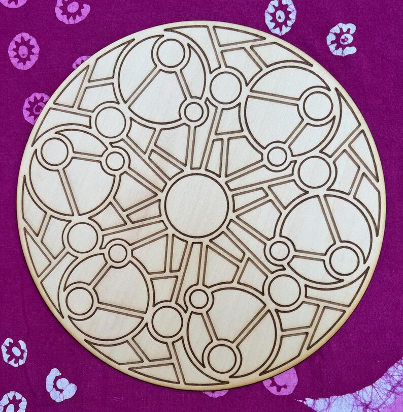 DIY Color Your Own Wood Art Project 64 Designs Arts and Crafts Adult ...