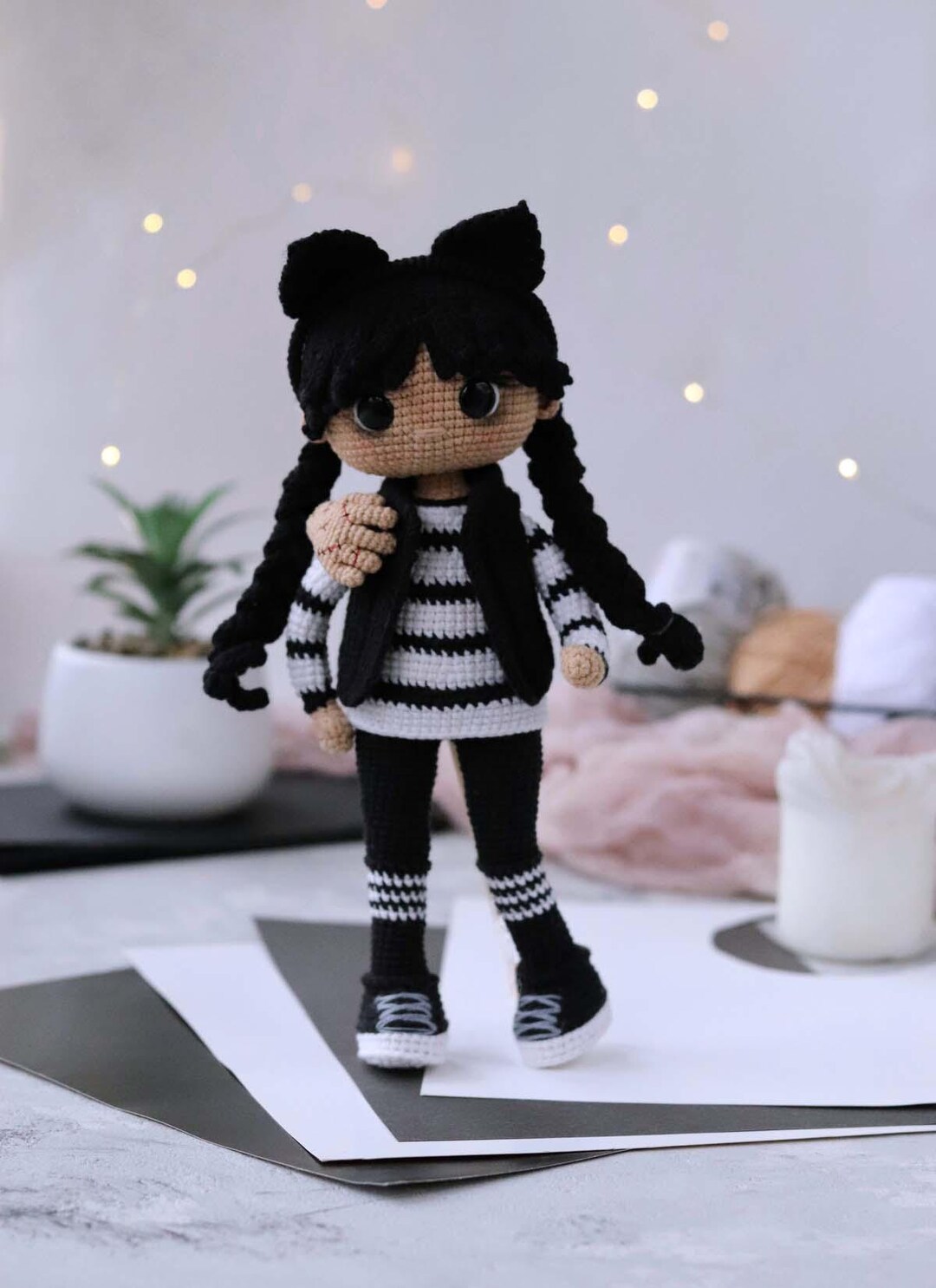 Cartoon Chibi Crochet Pattern, Cartoon Chibi Amigurumi Pattern, Crochet ...