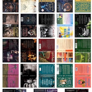 210+ Printable 1:6 Scale Mini Book Covers – Dollhouse Books, Ornaments ...