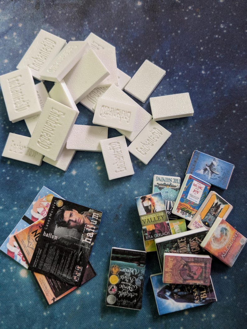 210+ Printable 1:6 Scale Mini Book Covers – Dollhouse Books, Ornaments ...