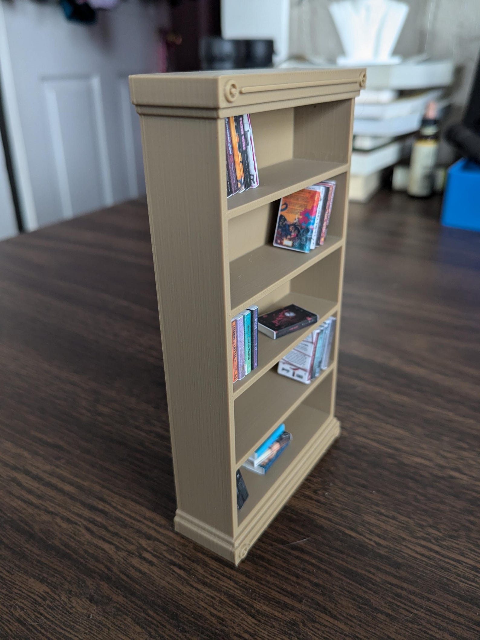 3D STL File for 1/12 Scale Dollhouse Bookshelf! 2 Sizes Included! - Etsy