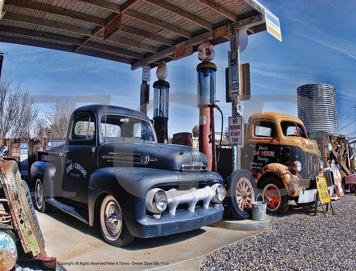 Ford F100 at Tow Yard Metal Sign - Etsy