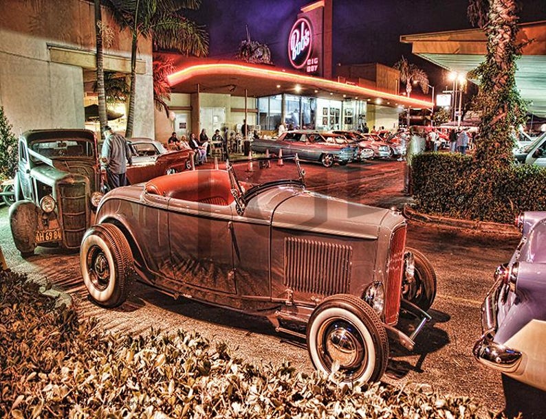 Bob's Big Boy Metal Sign 16x12 - Etsy