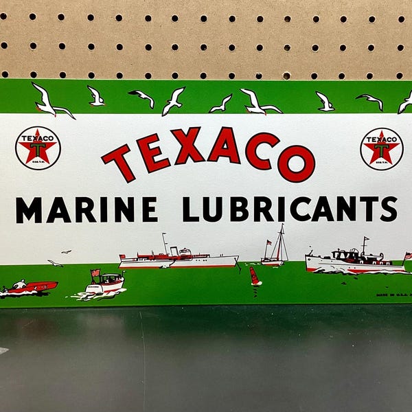 Sea Side Gas Station Metal Sign 16x12 - Etsy