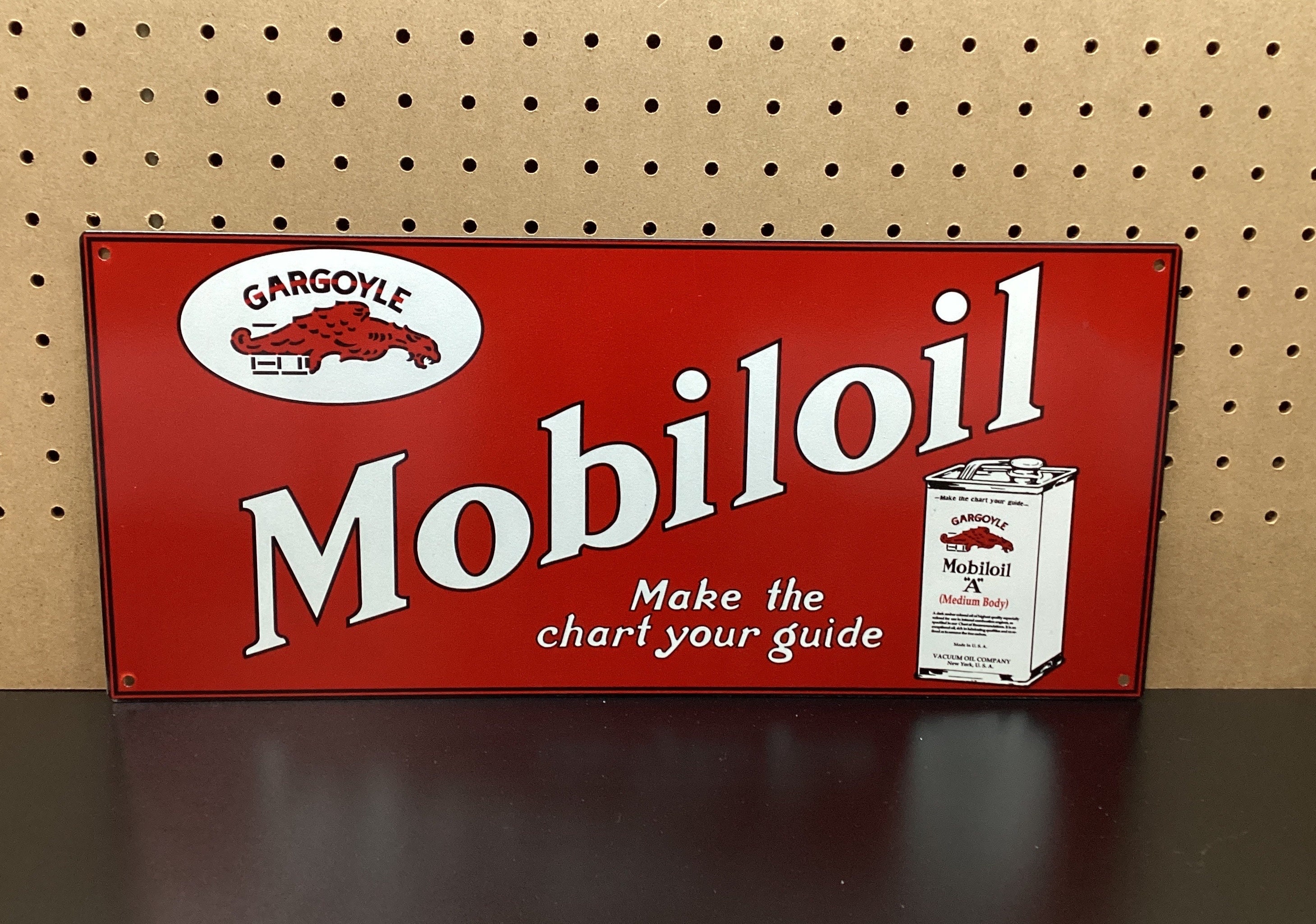 Mobil Oil Metal Sign 18 X8 - Etsy