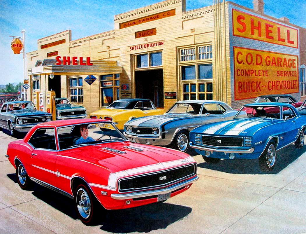 Shell Gas Station Metal Sign 16x12 - Etsy