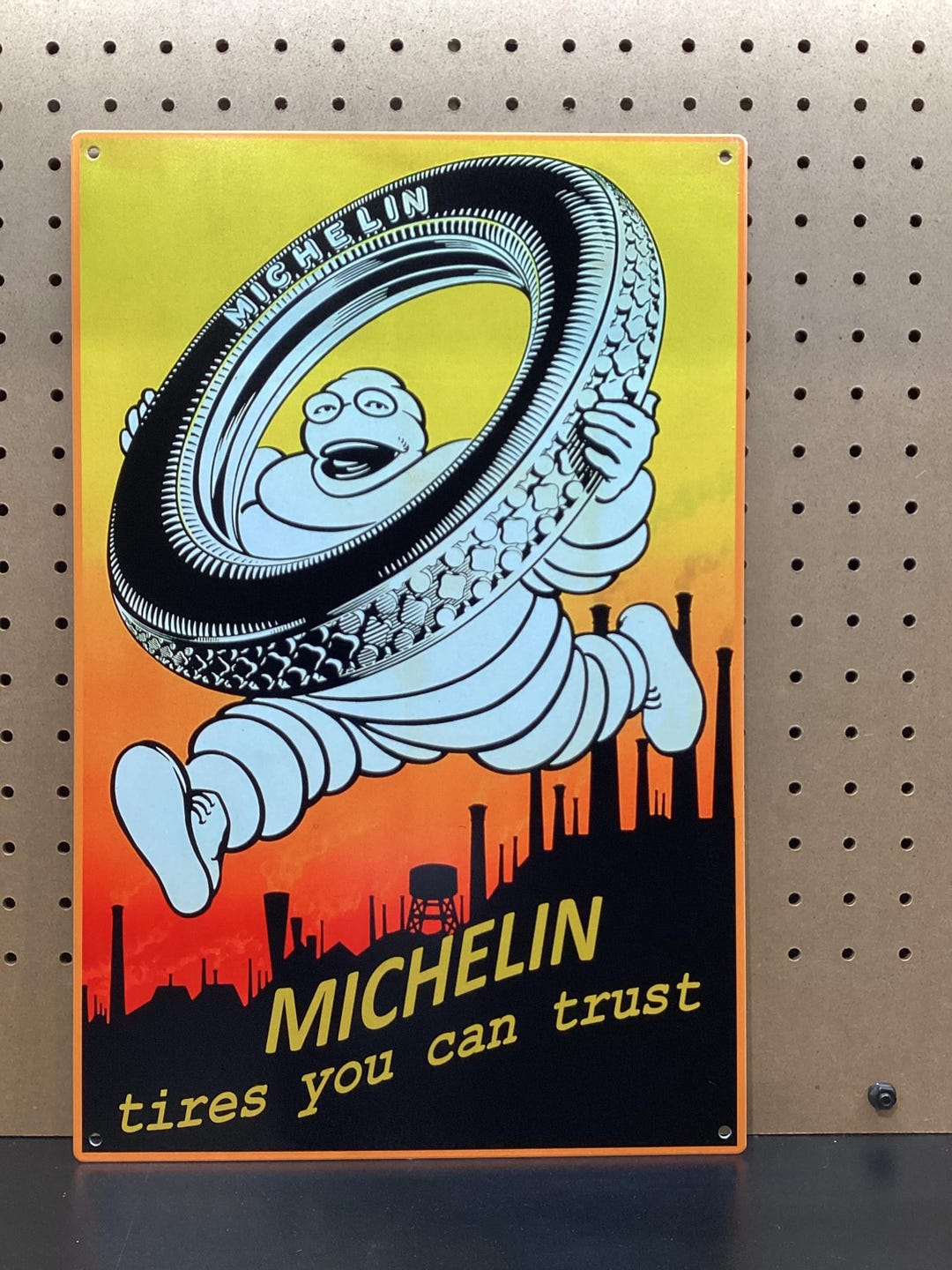 Michelin Tires Metal Sign 17 X 11 - Etsy