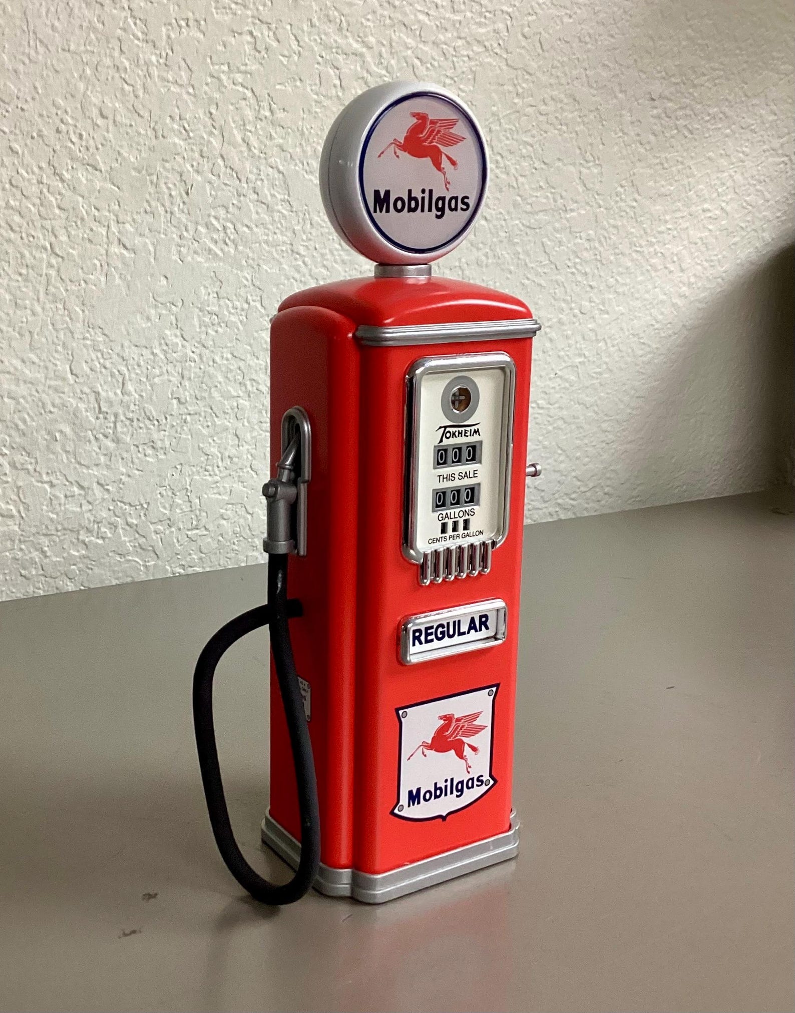 Gearbox Mobilgas Gasoline Pump Coin Bank New in Box - Etsy