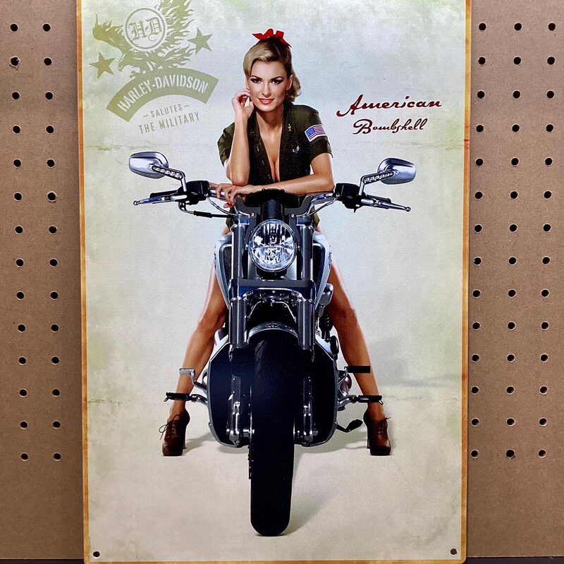 Vintage Pin up Sign - Etsy