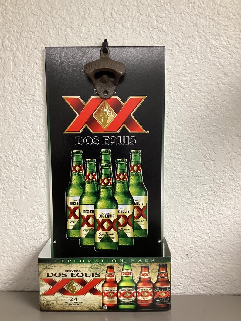 Dos Equis Beer Bottle Opener - Etsy