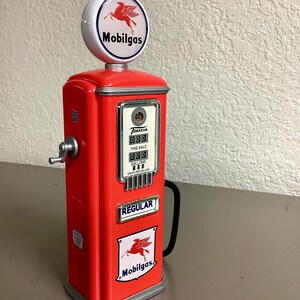 Gearbox Mobilgas Gasoline Pump Coin Bank New in Box - Etsy