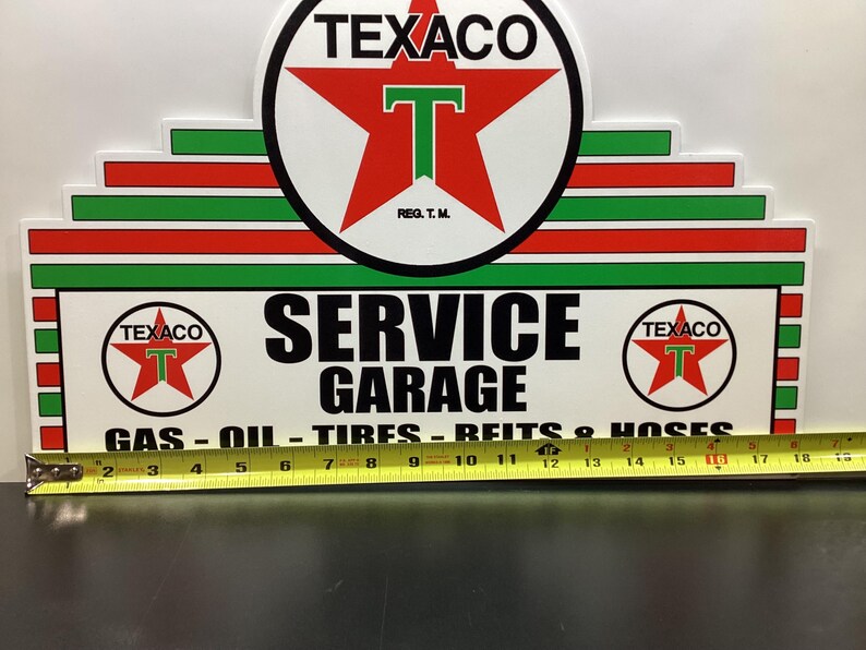 Texaco Marine Lubricants Metal Sign 18x12 - Etsy