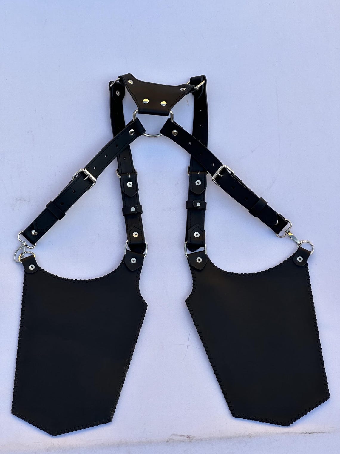 Geninun Leather Holster Bag Tan Leather Shoulder Bag Leather Festival ...