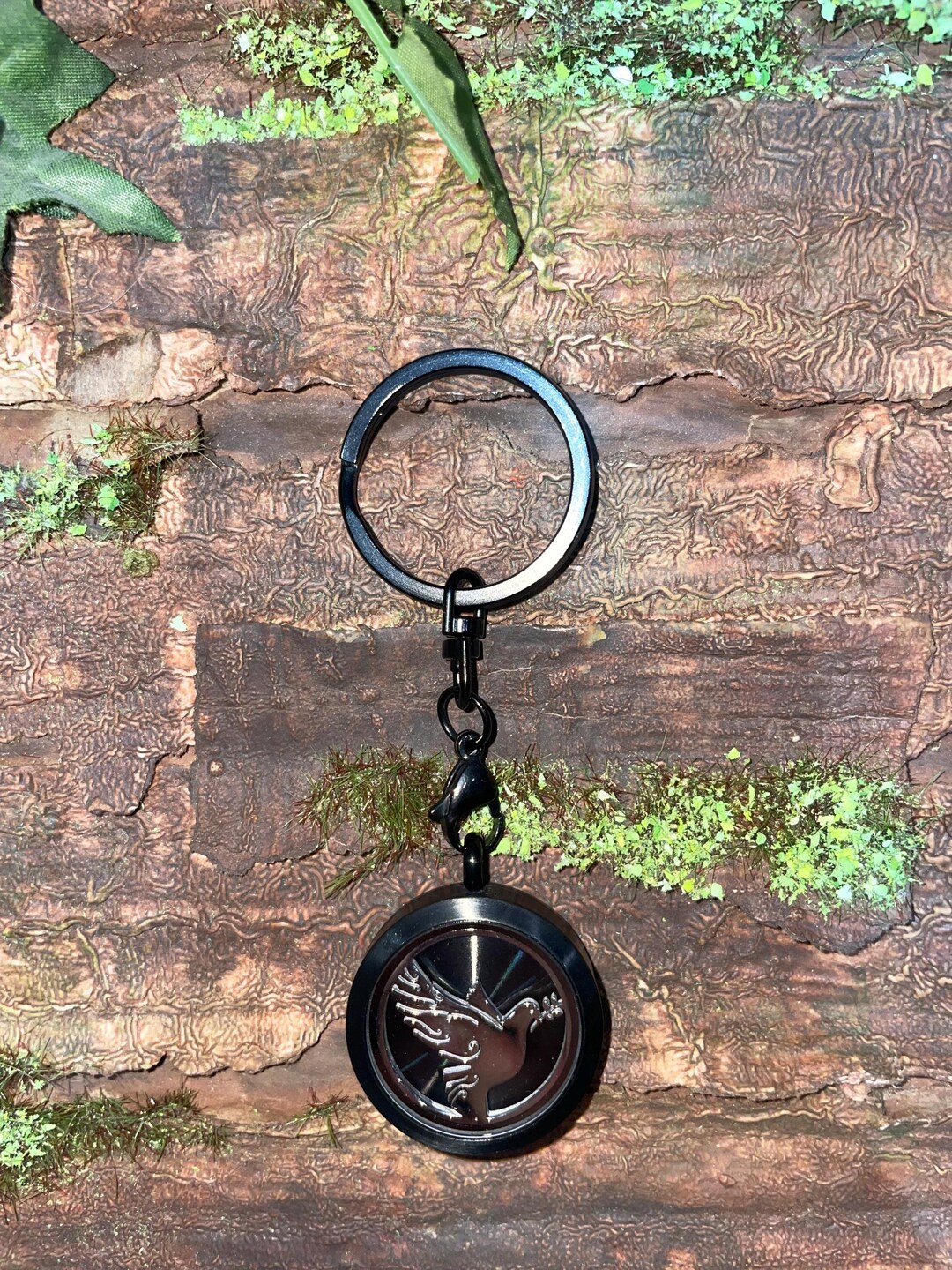 Black Keychains for Ashes of a Loved One With an Infinity Symbol Inside ...