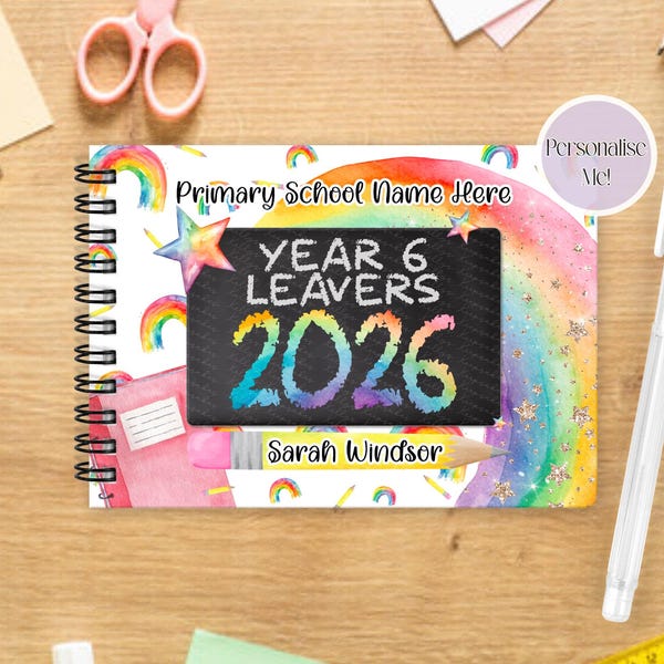 Leavers Book - Etsy UK