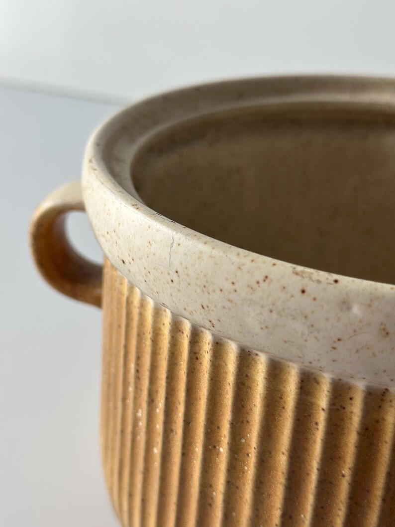Haeger Tan and Ivory Vintage Kitchen Crock 3210-S USA Pottery No Lid - Etsy