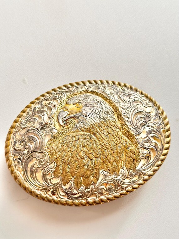 Crumrine Manufacturing Eagle Profile Buckle on Heavy … - Gem