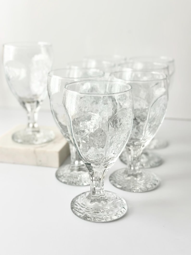 Libbey Chivalry Red Wine or Iced Tea Glasses Set of 6 Goblets - Etsy