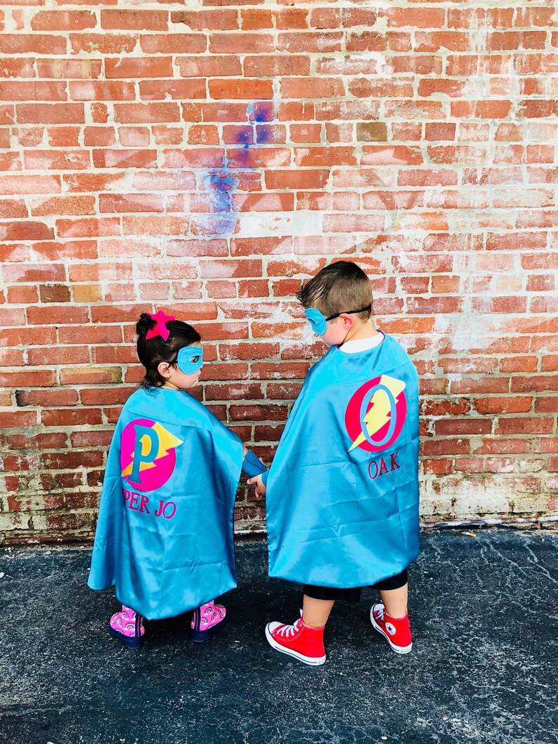 SUPERHERO CAPE Kid Cape Personalized Super Hero Cape | Etsy