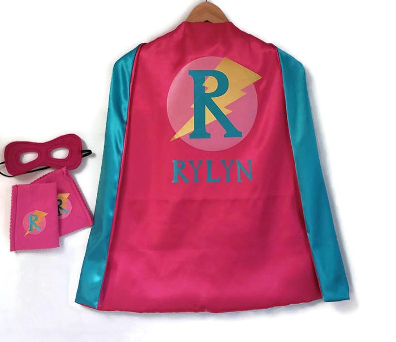 SUPERHERO CAPE Kid Cape Personalized Super Hero Cape - Etsy