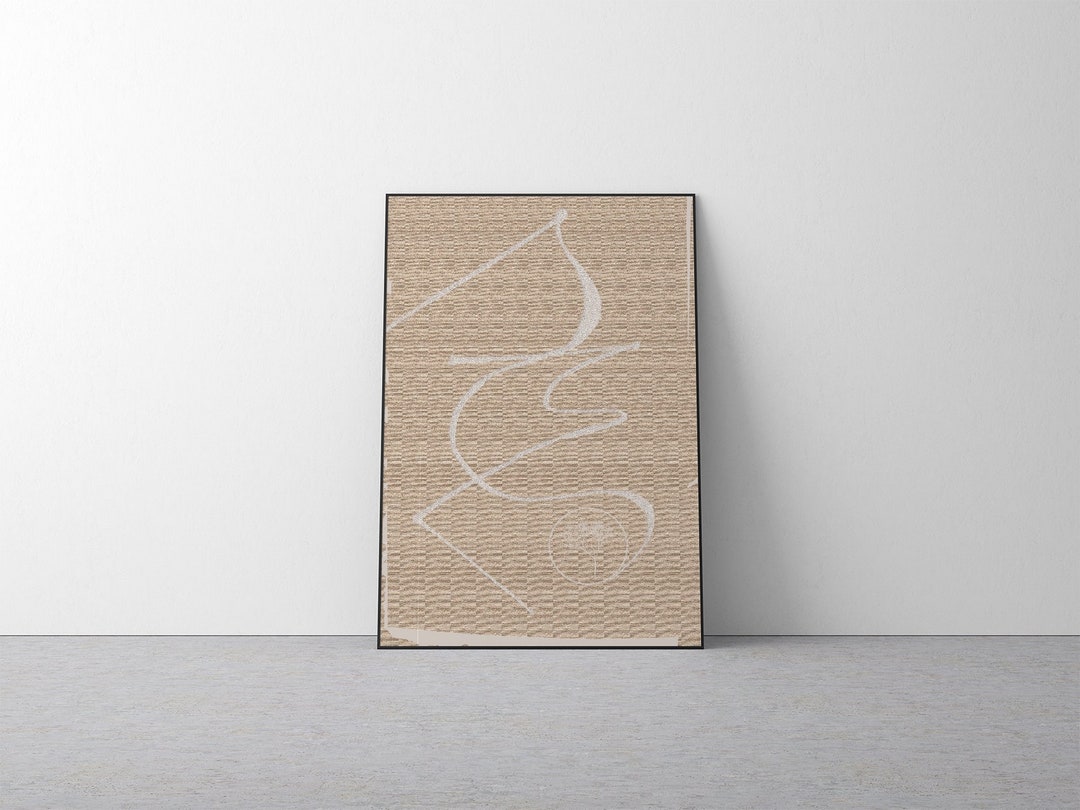 Abstract Line Art, Tree Digital Wall Art, Organic Line Art Tree ...