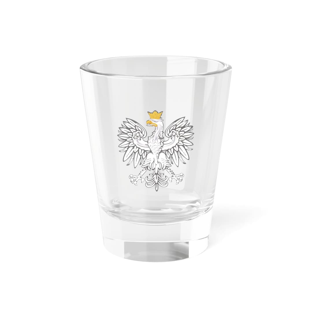 Polish Eagle Shot Glass 1.5oz, Polska Eagle Design, Polish Souvenir ...