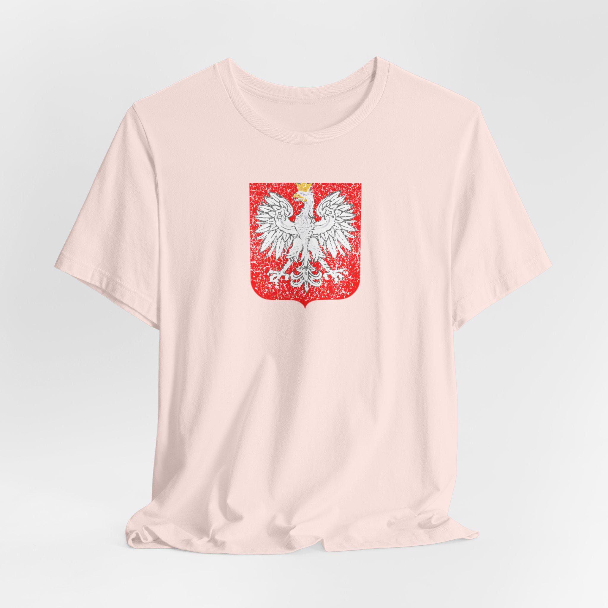 Polish Crest T-shirt, Traditional Polish Crest Design, Heritage Shirt ...
