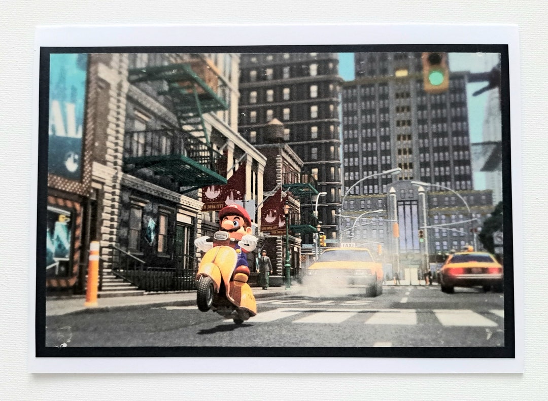 Super Mario Video Game Greeting Card - Etsy