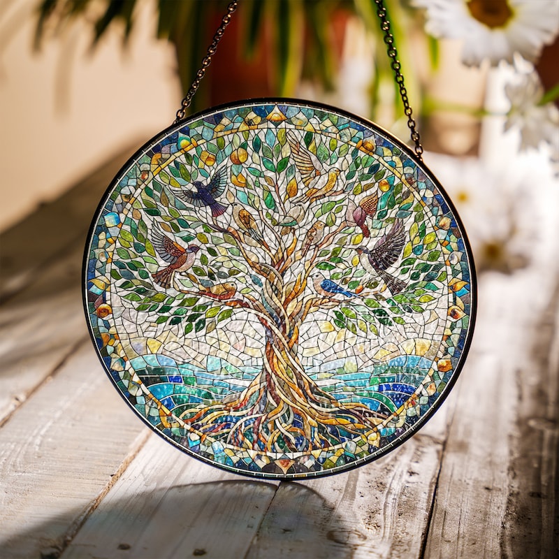 Tree of Life Suncatcher - Etsy