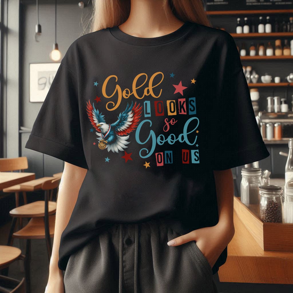 USA Gold Medal Png, Paris Summer Games Png, Paris USA Png, USA Summer ...