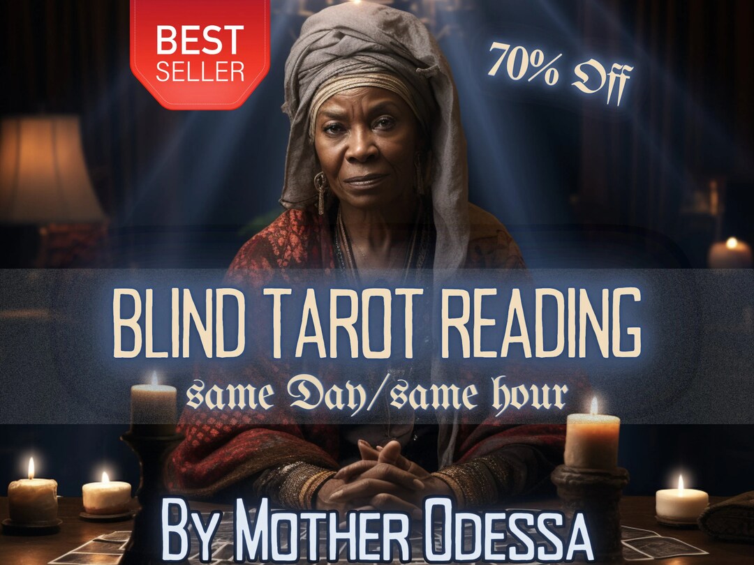 BLIND READING Blind Tarot Card Reading Done by Motherodessa Same Day - Etsy