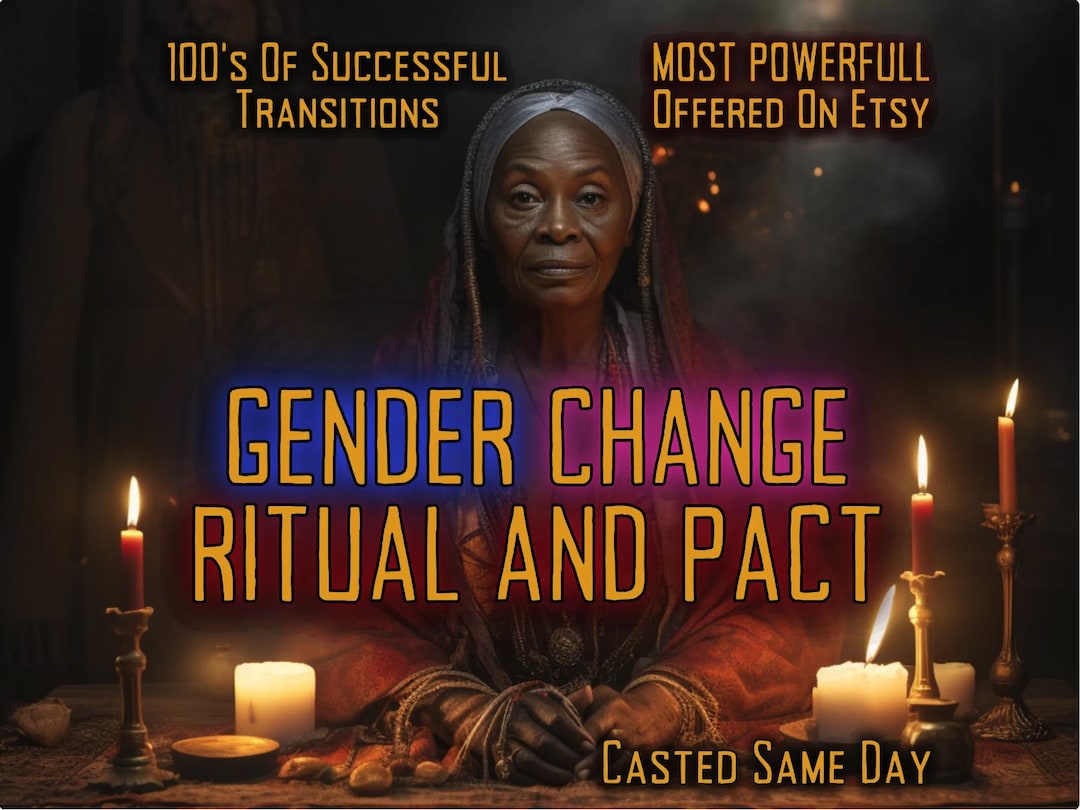 GENDER CHANGE Ritual and Pact Gender Swap SPELL Sex Change Ritual by ...