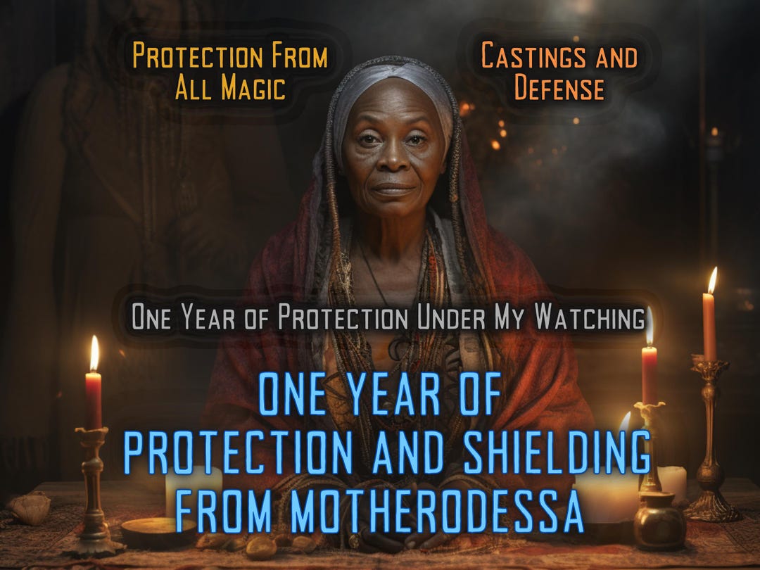 One Year Protection and Shielding Spell: Defense Against Harmful Magic ...