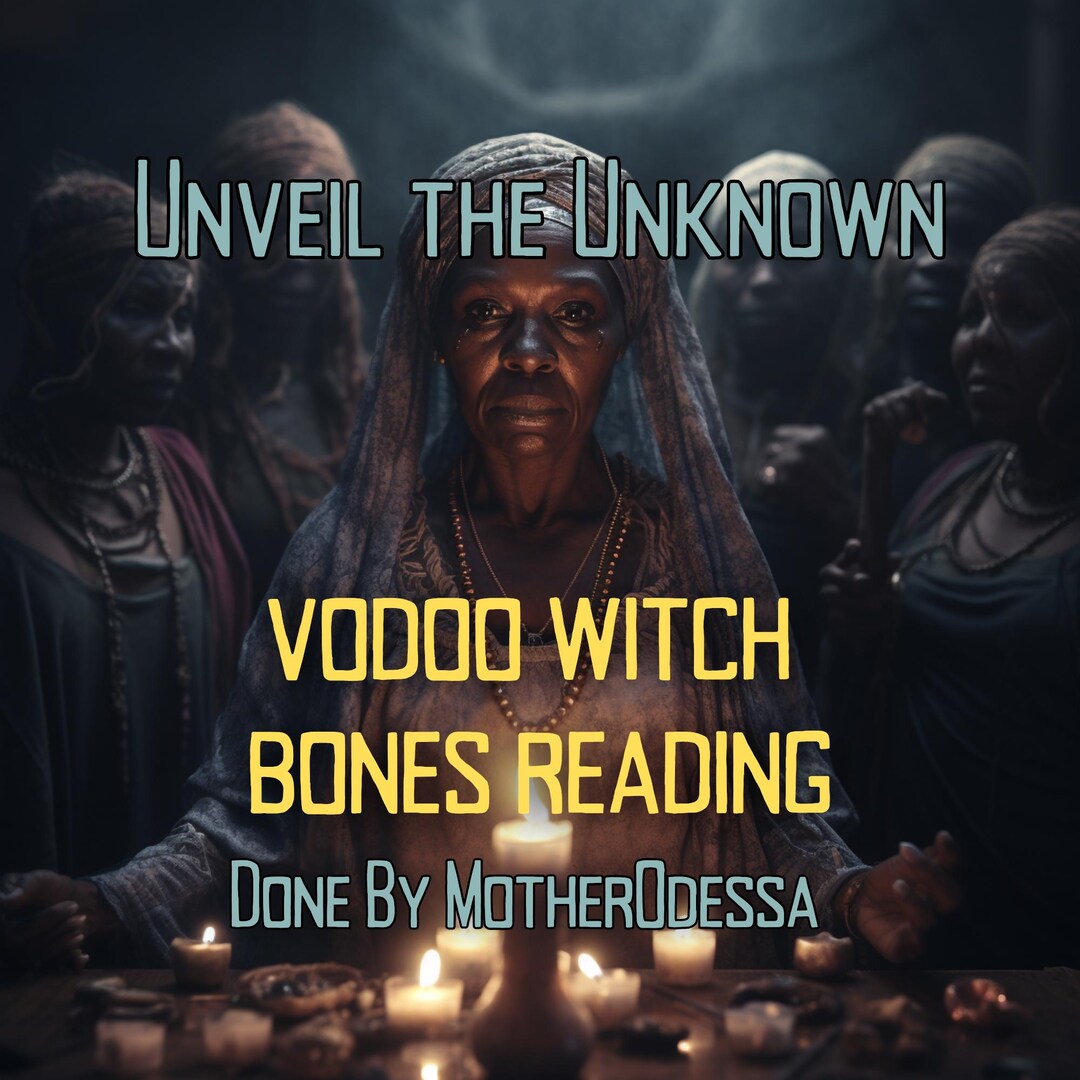 BONES READING Voodoo Witch Bones Psychic Reading Motherodessa's Bones ...