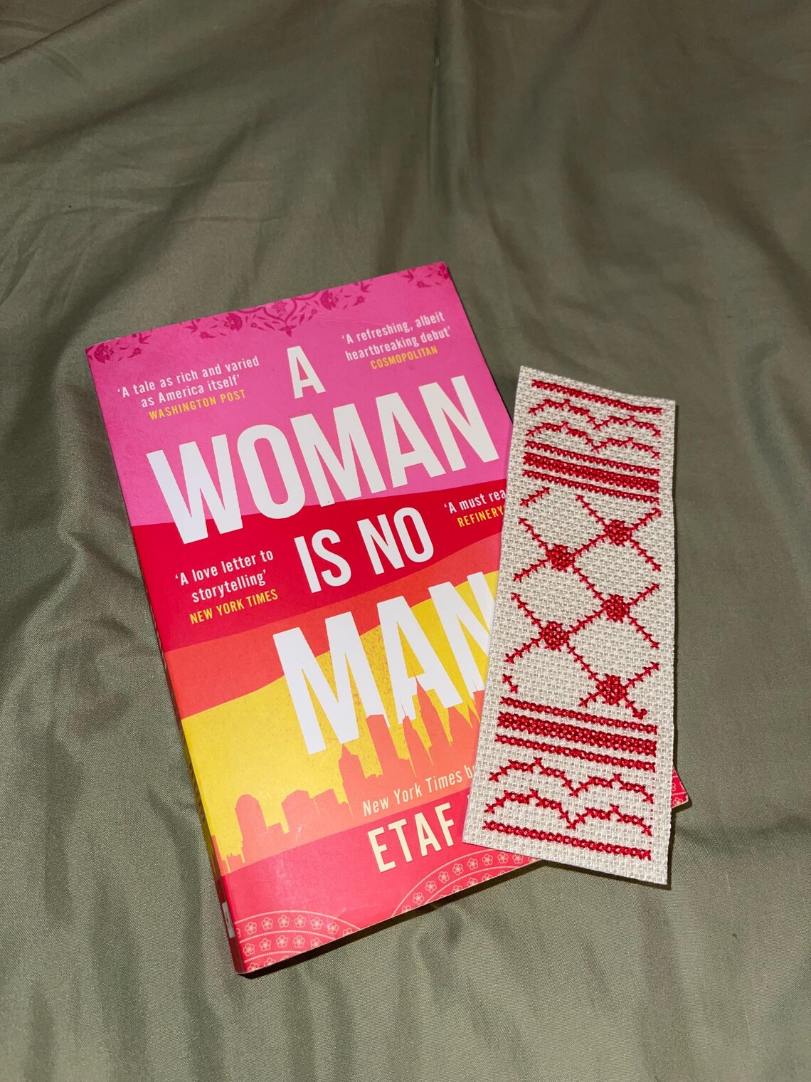 Palestine Kuffiyeh Embroidered Bookmarks - Etsy