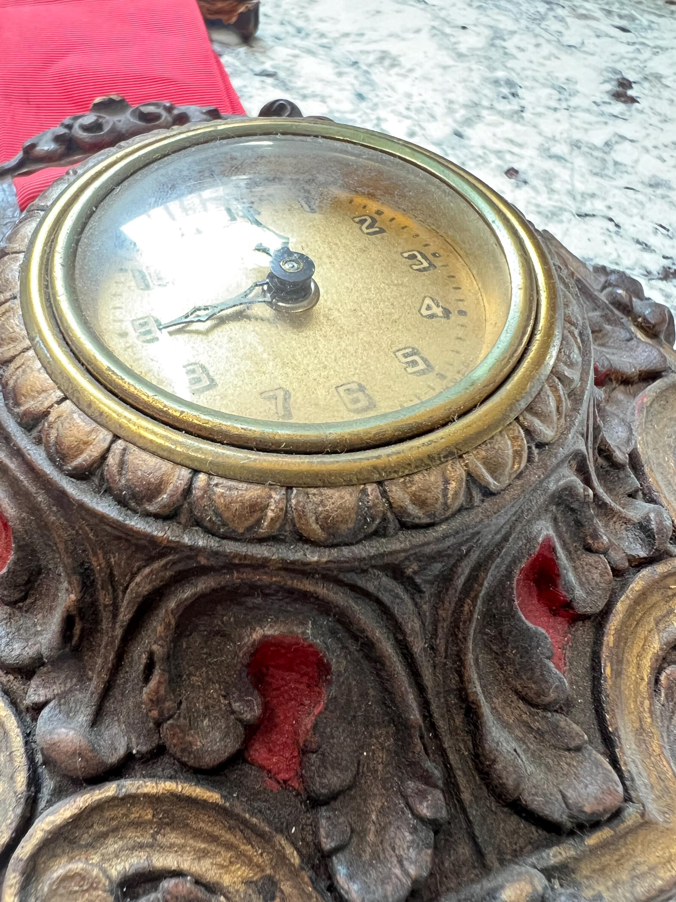 De Luxe Clock Mfg. Co. Louis XVI Fob Clock - Etsy