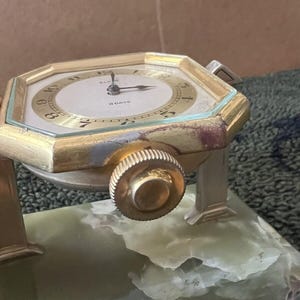 Vintage Elgin Desktop Clock - Etsy